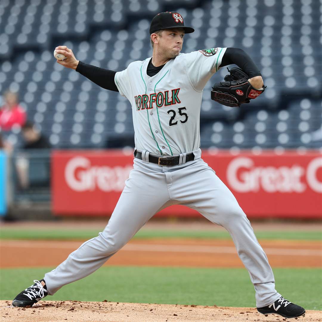 IN PICTURES: Mud Hens fall to Norfolk in Sanchez start - The Blade