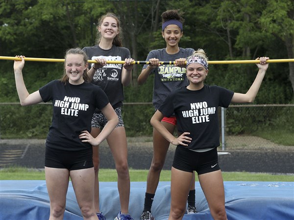 Toledo area prep high jump athletes setting the bar | The Blade