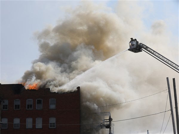 120-year-old UpTown apartment building catches fire | The Blade