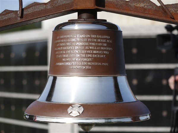 GALLERY: First Responders Last Call Memorial bell dedicated | The Blade