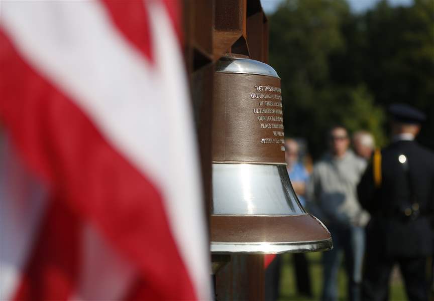 GALLERY: First Responders Last Call Memorial bell dedicated - The Blade
