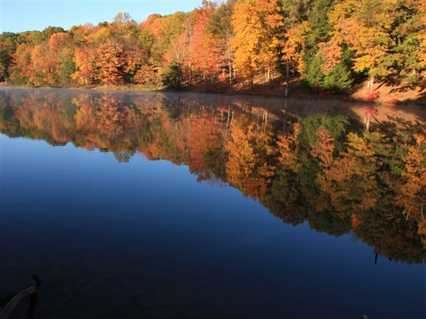 Fall colors paint Hocking Hills landscape | The Blade