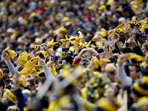 Michigan leads nation in home football attendance | The Blade