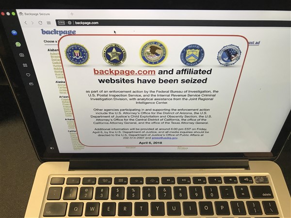 Backpage demise called a turning point against child sex trafficking ...