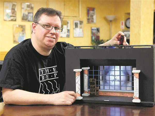 Elaborate theater sets begin with a tiny replica | The Blade