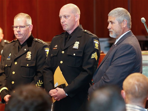 Undercover detectives recognized for valor in shooting incident | The Blade