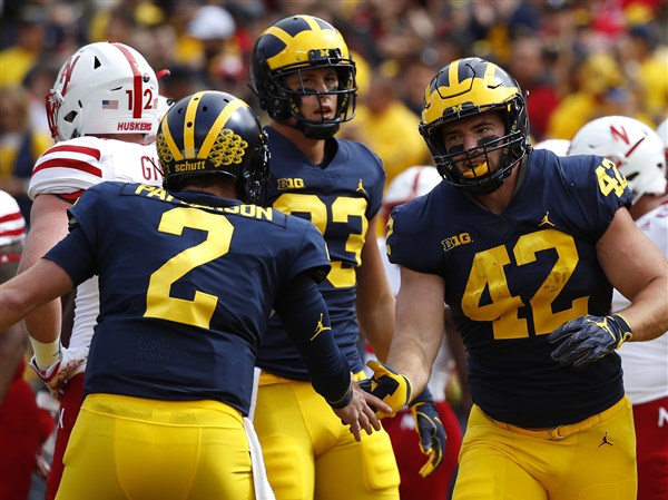 Michigan fullback Mason personifies tough-guy ethos of coach | The Blade