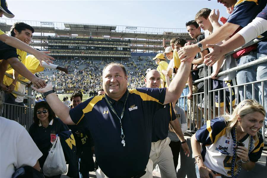 Happy Anniversary: Toledo's win at Michigan endures 10 years later ...