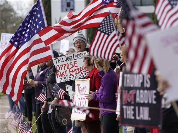 Protests, lawsuit organized against emergency declaration for border ...