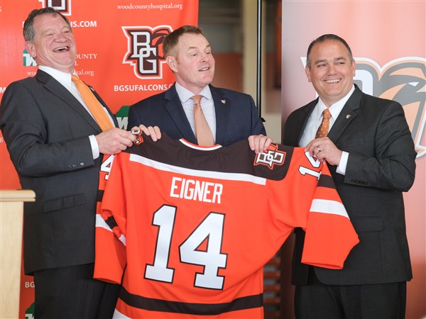 Alumnus Ty Eigner takes reins of Bowling Green hockey | The Blade