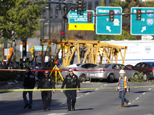 Crane at new Google campus falls on Seattle street, killing 4 | The Blade