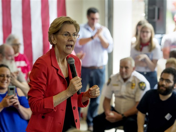 Climate change and manufacturing converge at Elizabeth Warren campaign ...