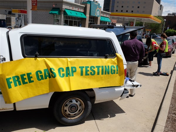 Gas cap testing available | The Blade