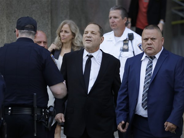 Weinstein pleads not guilty to revised assault charges | The Blade