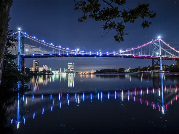 Anthony Wayne Bridge's new lighting to go live Friday | The Blade