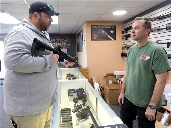 Toledo-area gun store owner criticizes 'woke' mayor's gun policy | The ...