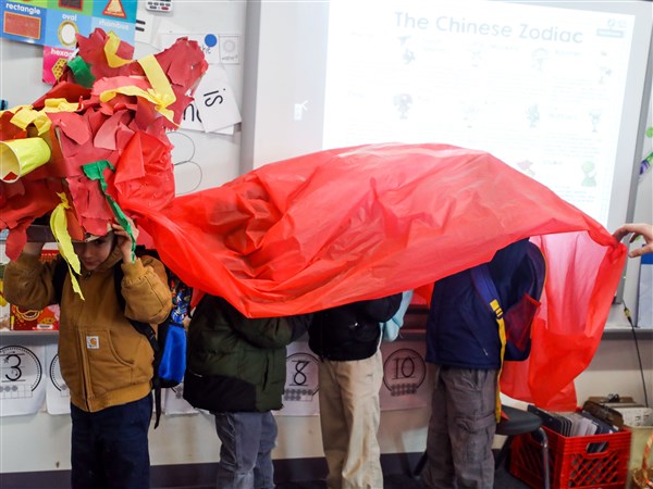 Photo Gallery: Marshall STEMM Academy students celebrate Chinese New ...