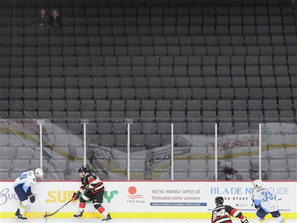 Walleye home game played with restricted attendance | The Blade