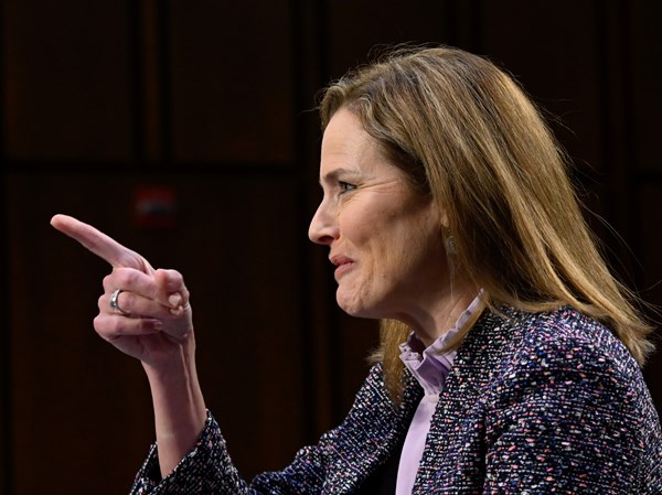 Barrett tells doubtful Dems she'd keep open mind on court | The Blade