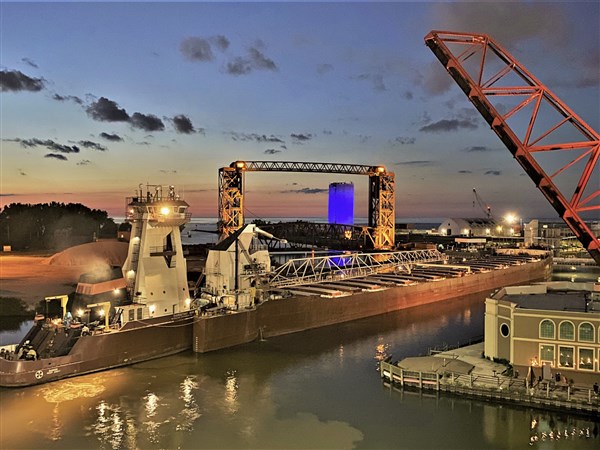 Interlake showcases new freighter | The Blade