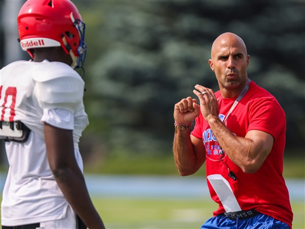 St. Francis removes interim tag from football coach Bruce Gradkowski ...