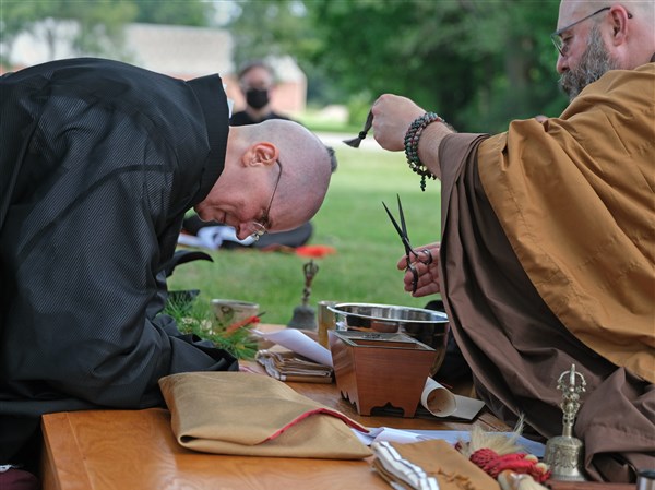 First locally trained Zen Buddhist priest ordained in Toledo | The Blade