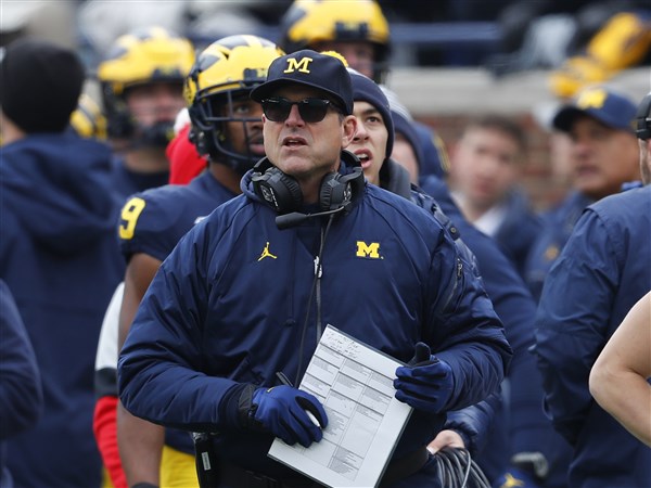 Harbaugh happy to be coaching Michigan football for 7th season | The Blade