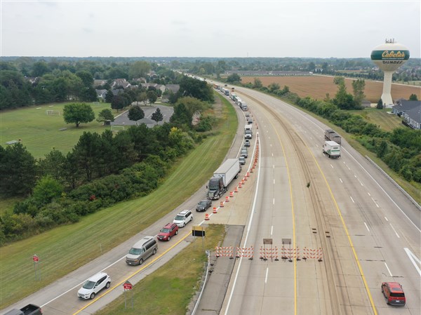 Repair to damaged bridge over U.S. 23 has started | The Blade