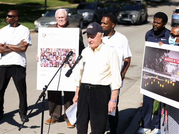 Toledo mayoral candidate Carty Finkbeiner speaks out against violence ...