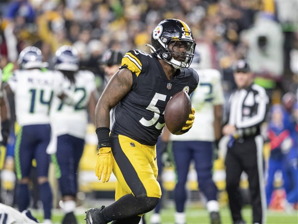 A year after injury against Browns, former Michigan LB Bush evolving ...