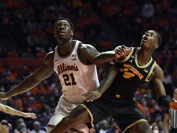 Cockburn, Frazier lead No. 25 Illinois over Michigan 68-53 | The Blade