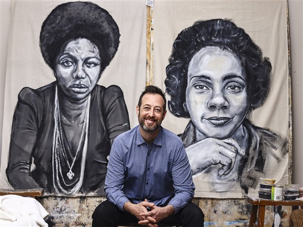 Local artist paints icons of Black American history | The Blade