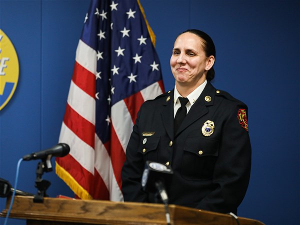 Mayor appoints Allison Armstrong as new Toledo Fire chief | The Blade