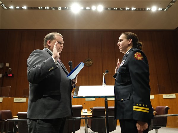 Photo gallery: Allison Armstrong sworn in as new Toledo Fire chief ...