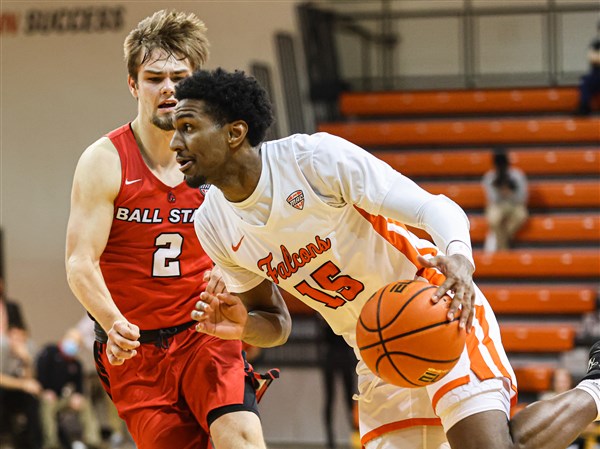Bowling Green men's basketball defeated 91-82 by Ball State in 1st game ...