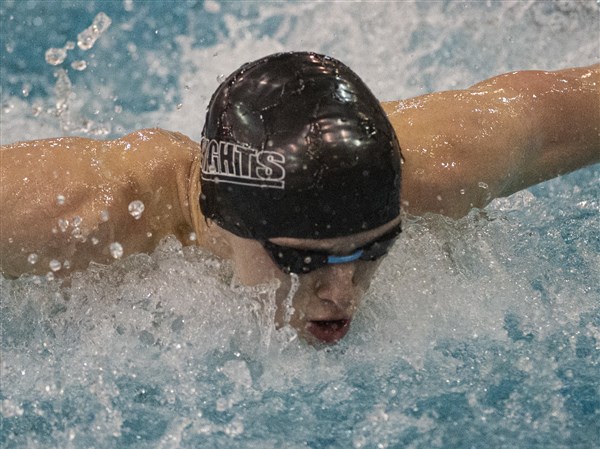 St. Francis' Buff takes 2 silver medals at Division I swimming ...