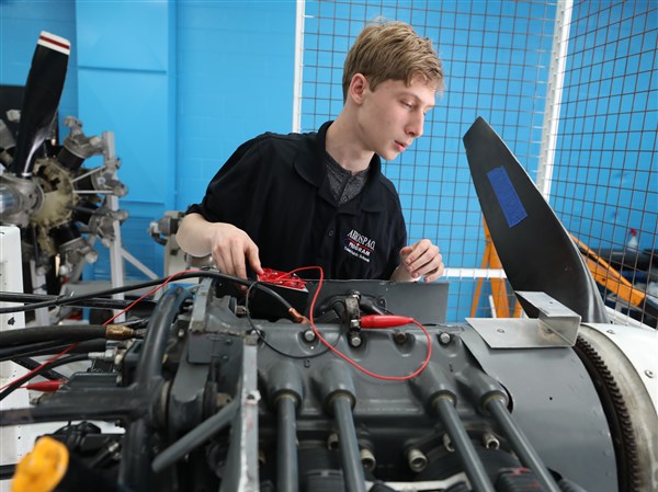 TPS aviation student flying high after landing $50,000 a year job with ...