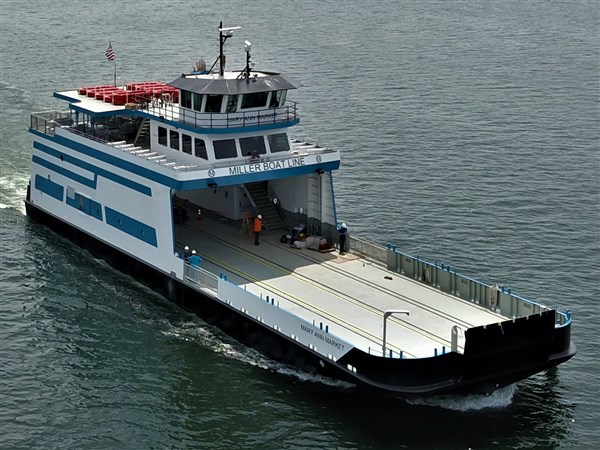 Outdoors: New Lake Erie ferry honors legacy of company matriarch | The ...