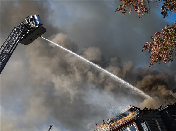 Photo Gallery: Firefighters respond to fire in central Toledo | The Blade