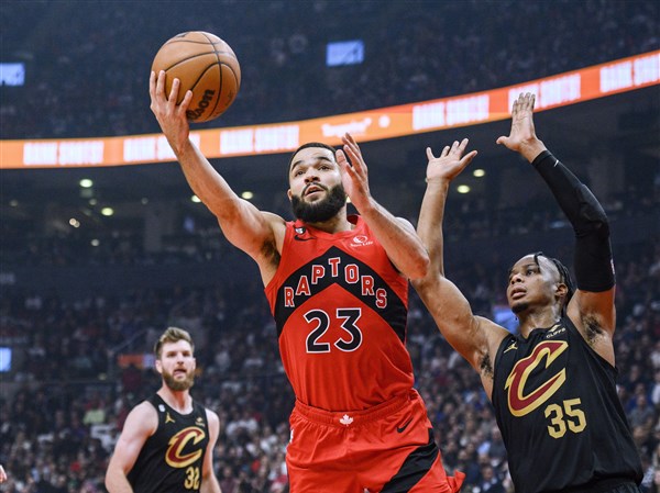 Raptors overcome Mitchell's 31 points, beat Cavs 108-105 | The Blade