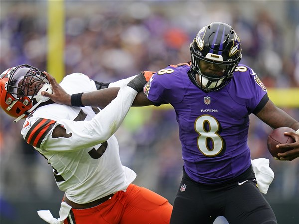 This time Ravens hold on late, 23-20 against Cleveland | The Blade