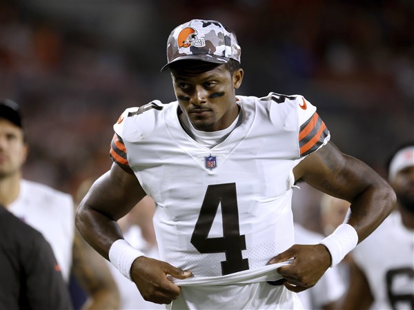 Deshaun Watson to start vs. Texans after suspension, Browns GM says ...