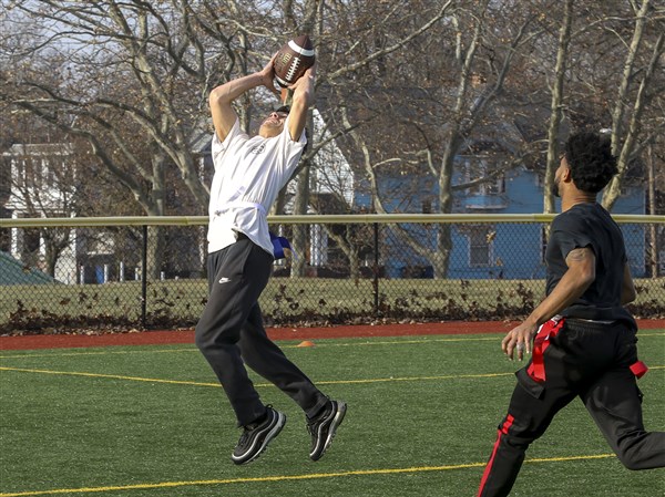 Photo Gallery: 5th annual neighborhood football game thrives for good ...