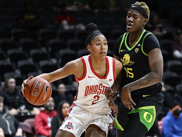 No. 3 Ohio State women beat No. 16 Oregon 84-67 in San Diego | The Blade