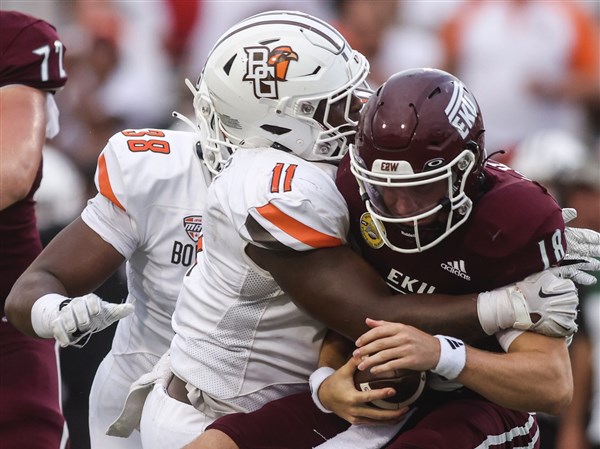 Potential draft pick Brooks a strong leader for BGSU's elite pass rush ...