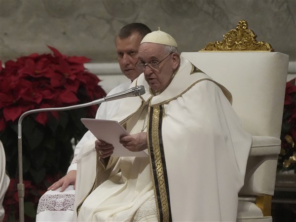 Pope: Jesus was poor, so don’t be greedy | The Blade