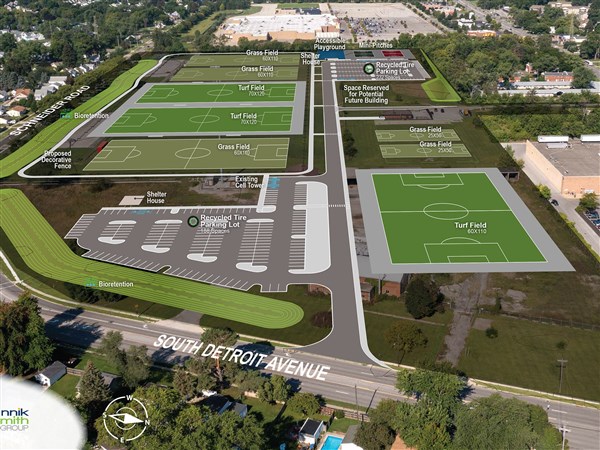 New design doubles number of soccer fields at Schneider Park | The Blade