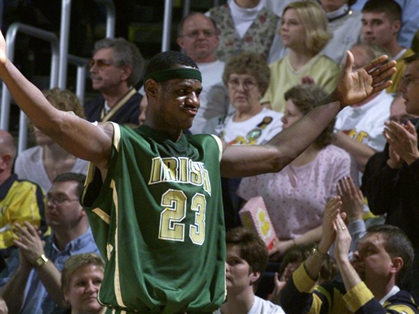 LeBron look back: When NBA's new scoring leader 1st played in Toledo in ...