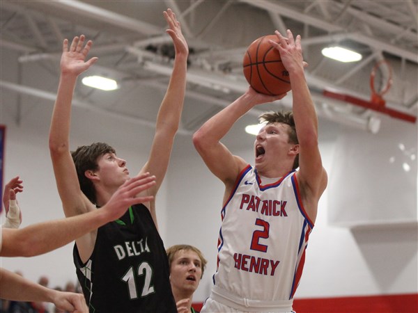 Patrick Henry outlasts Delta in NWOAL boys basketball game | The Blade
