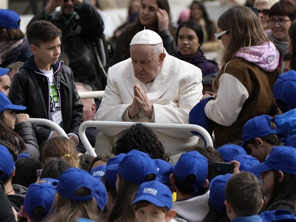 Pope improving since hospitalization with infection, says Vatican | The ...